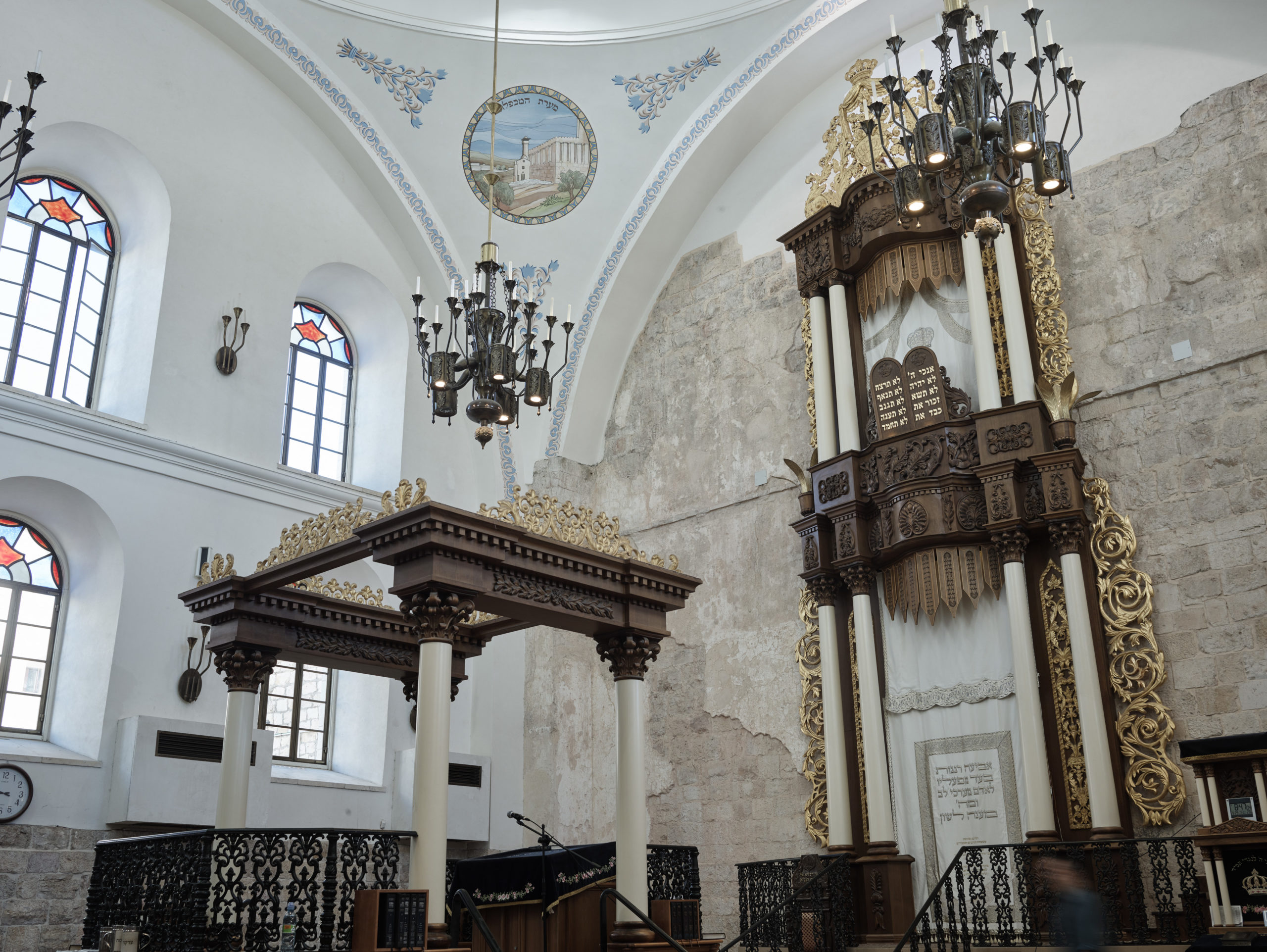 The Hurva Synagogue -- 360 Degree Lookout and Underground Passageway